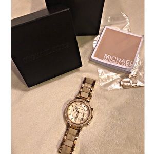 Michael Kors | Accessories | Michael Kors Gold Diamond Watch | Poshmark